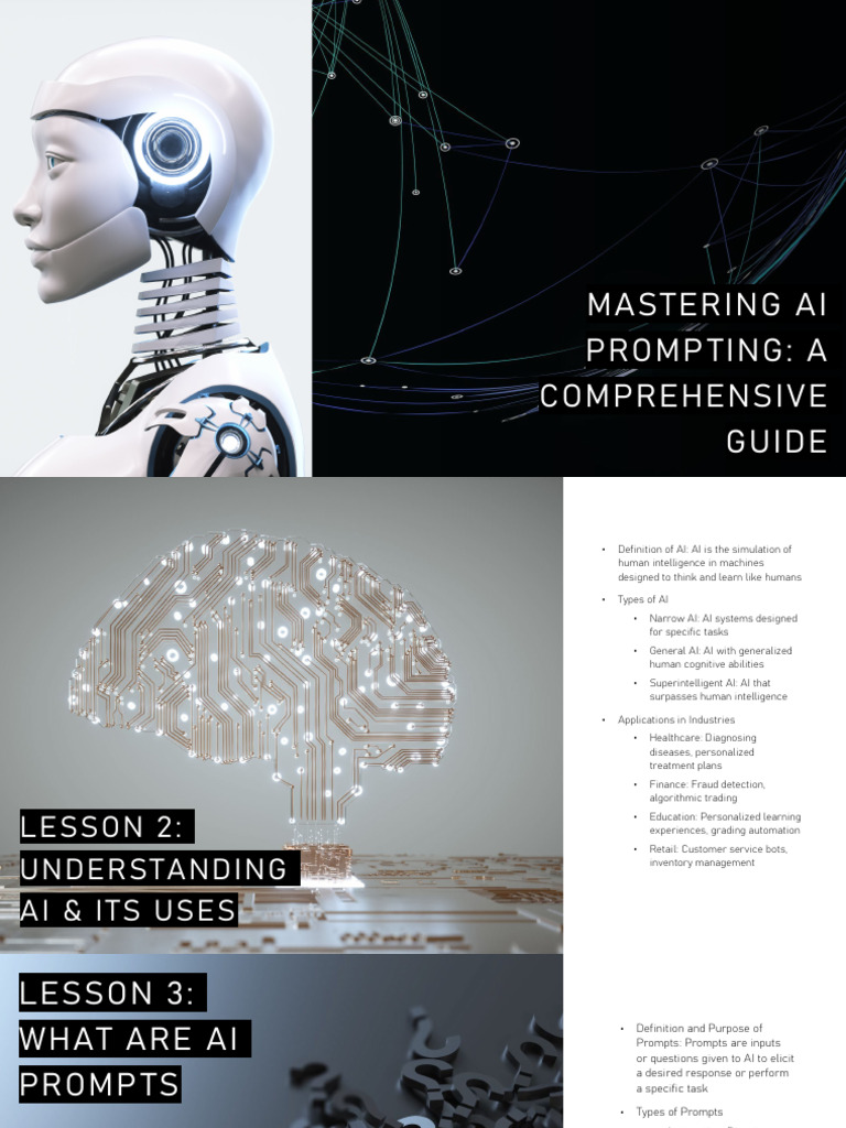 AI Prompting: A Comprehensive Guide | PDF | Artificial Intelligence ...