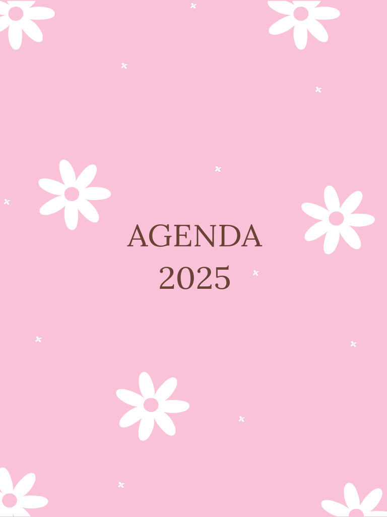 Agenda Rosa Lindo | PDF