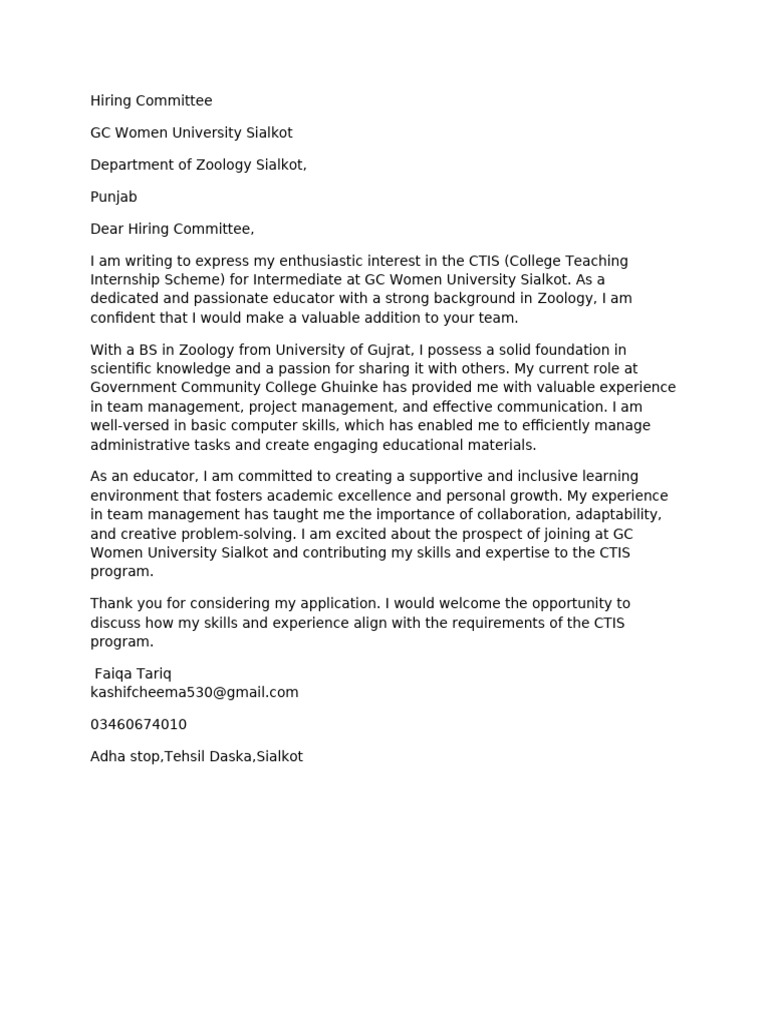 Hiring Committe-WPS Office | PDF