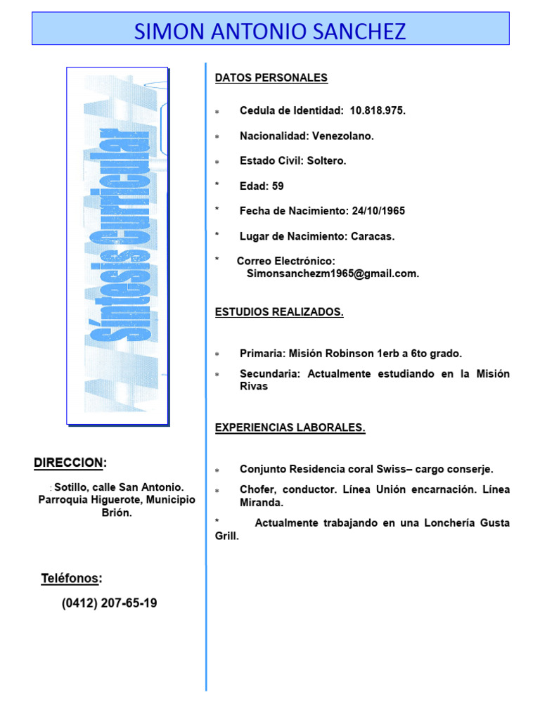 Simon Sanchez - 062556 | PDF