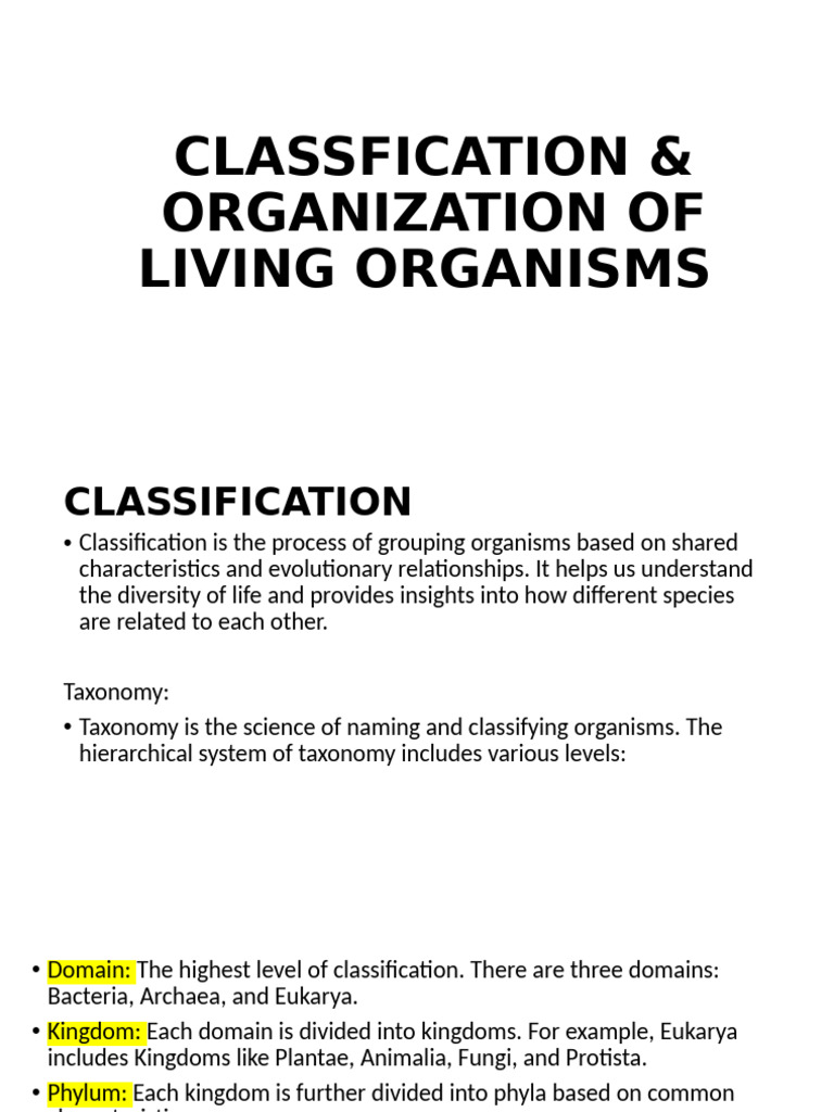 Classification Biology | PDF | Virus | Cell (Biology)