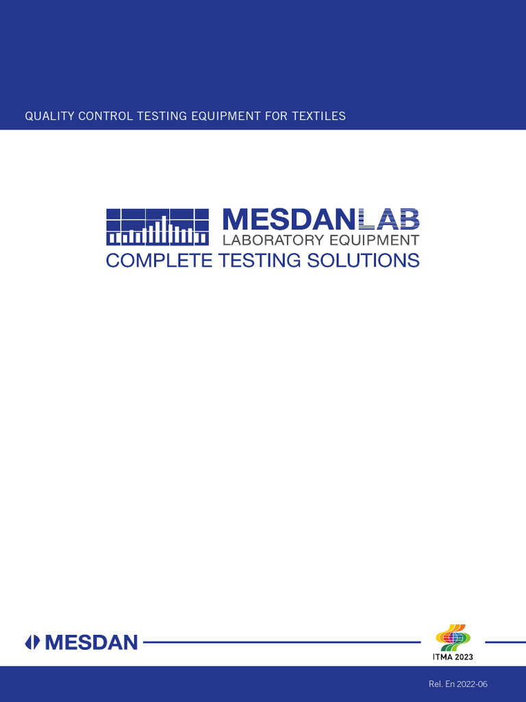 Cat Gen MesdanLab ENG 2023-05 150dpi | PDF | Textiles | Yarn