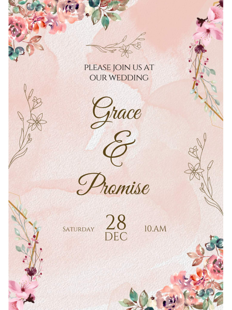 Our Wedding Invitation | PDF