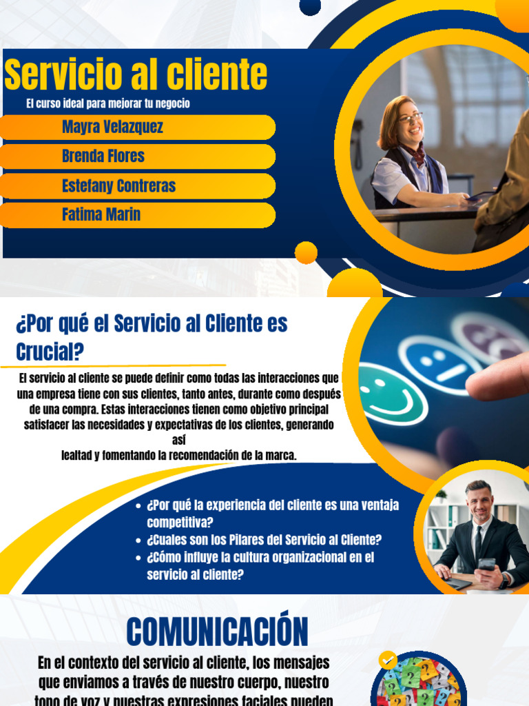 Presentación Compressed | PDF | Servicio al Cliente | Cliente