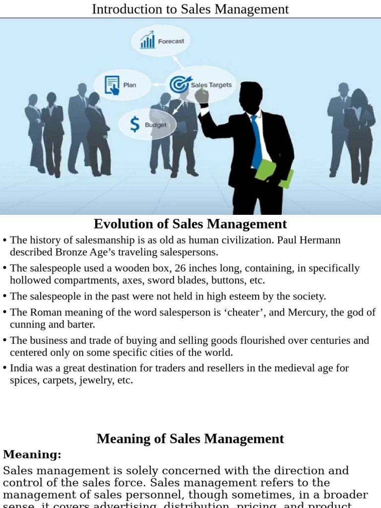 UNIT 1. | PDF | Sales | Marketing