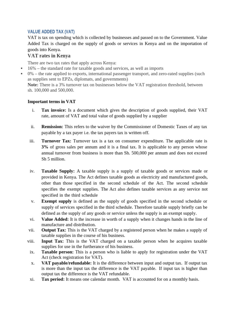 a | PDF | Value Added Tax | Taxes