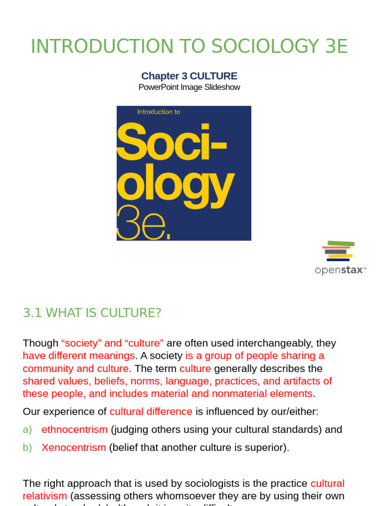IntroductiontoSociology3e-Ch03 2 | PDF | Stress (Biology) | Liberal ...