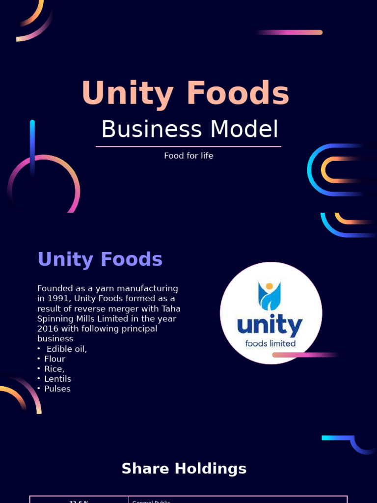 Unity Foods BM | PDF