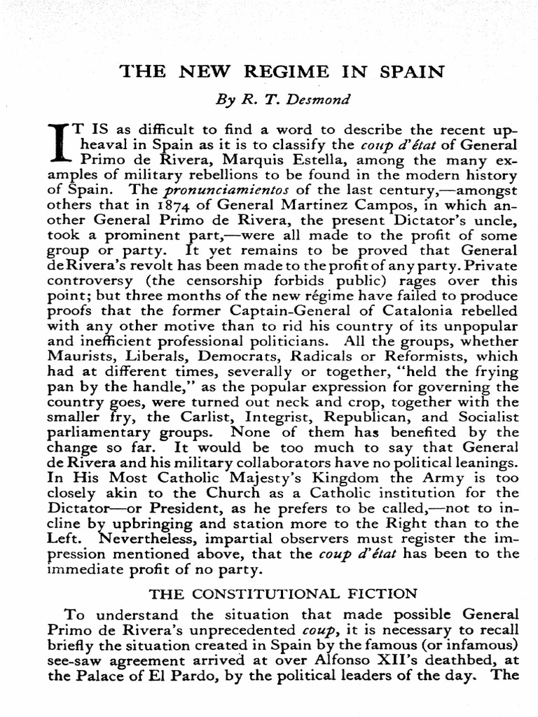 Spain's Political Upheaval Explained | PDF | Spain | Cortes Generales