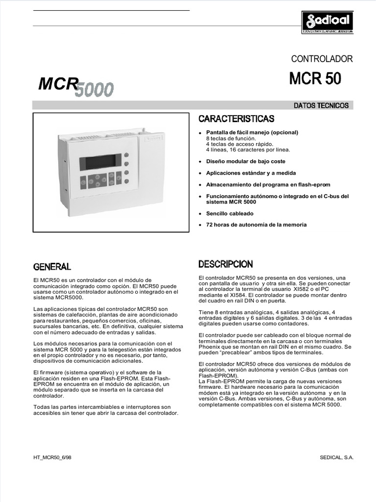 Pdfslide - Tips - Manual MCR 50 | PDF | Terminal de computadora | Ciencias de la Computación