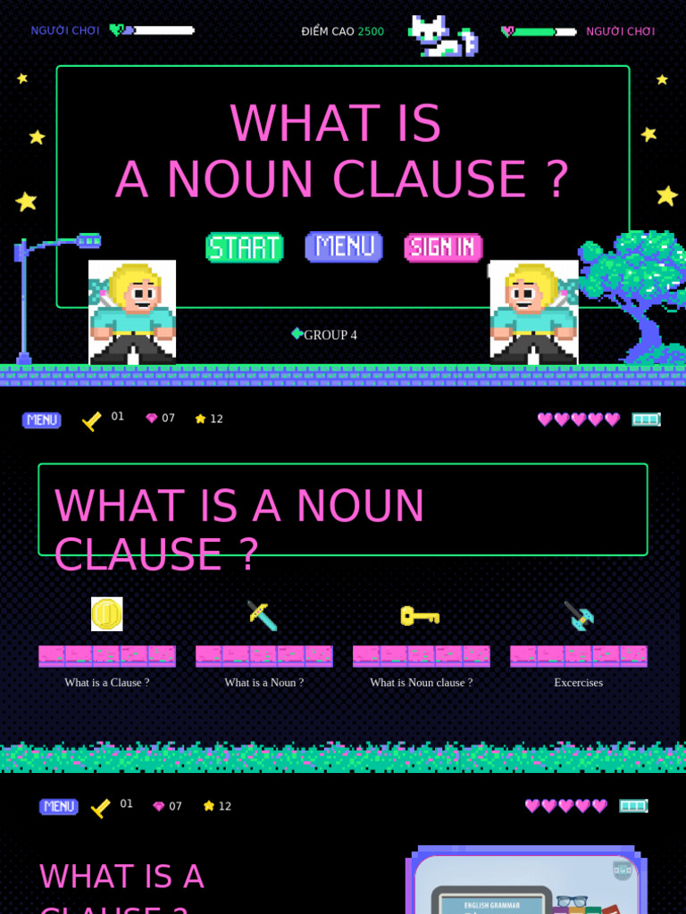 Thuyết Trình Cô Kim | PDF | Clause | Noun