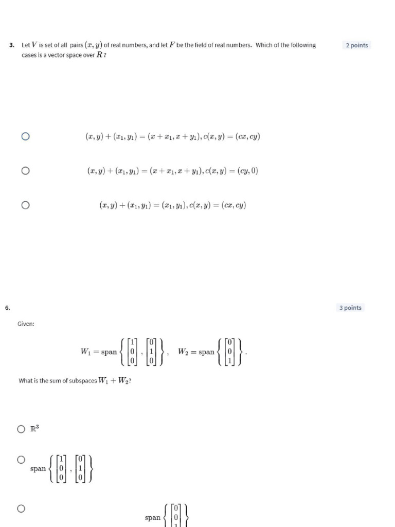 Linear Algebra Not 2 | PDF