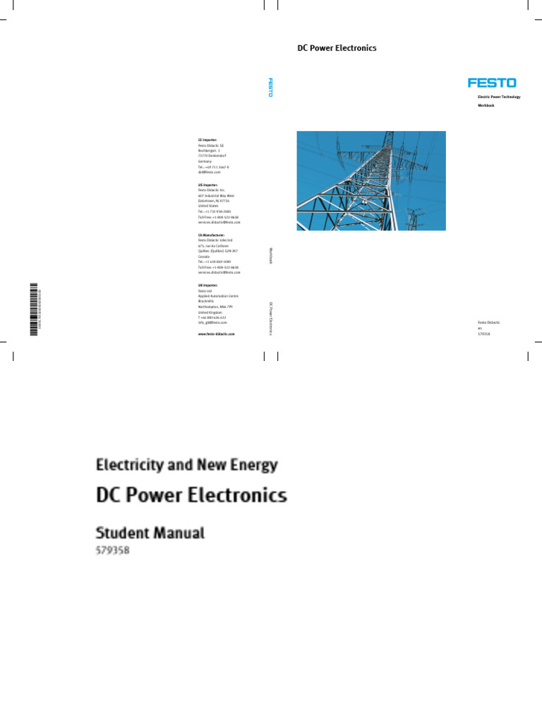 DC Power Electronics Workbook Guide | PDF | Diode | Bipolar Junction ...