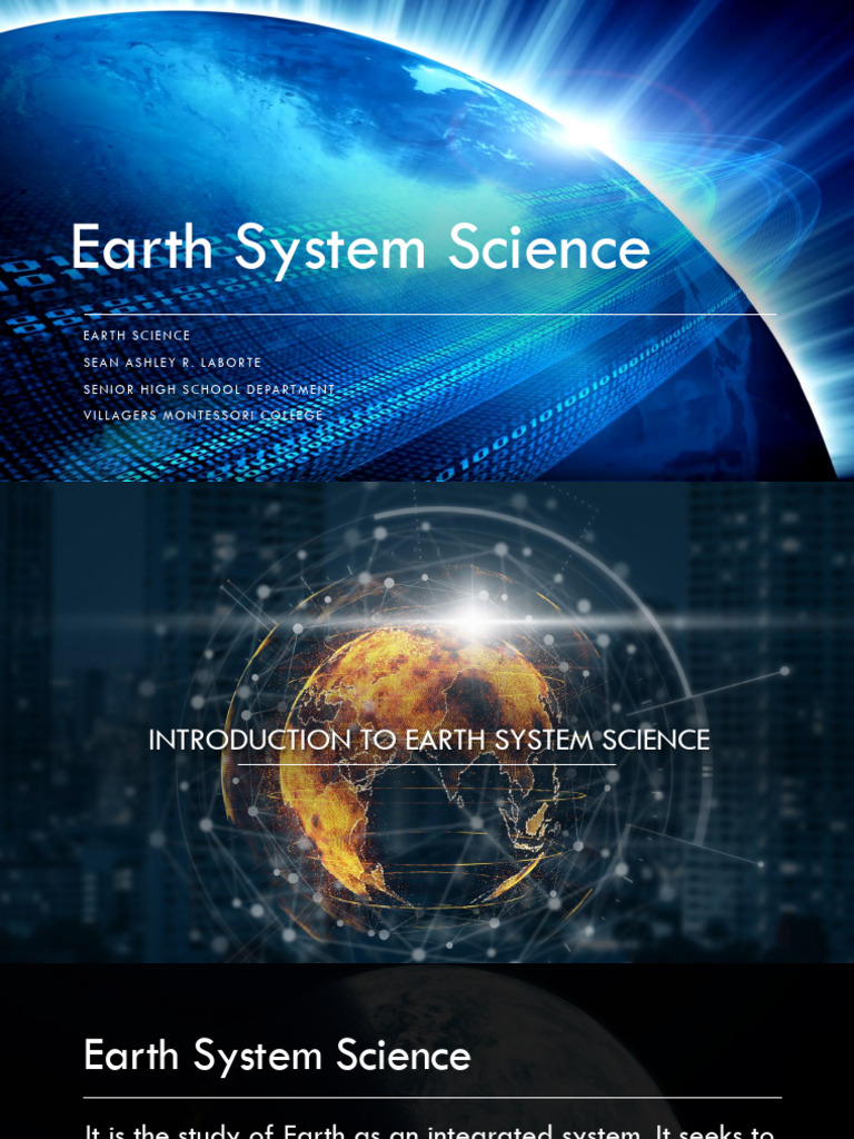 03 Earth System Science 1 | PDF | Atmosphere Of Earth | Earth Sciences