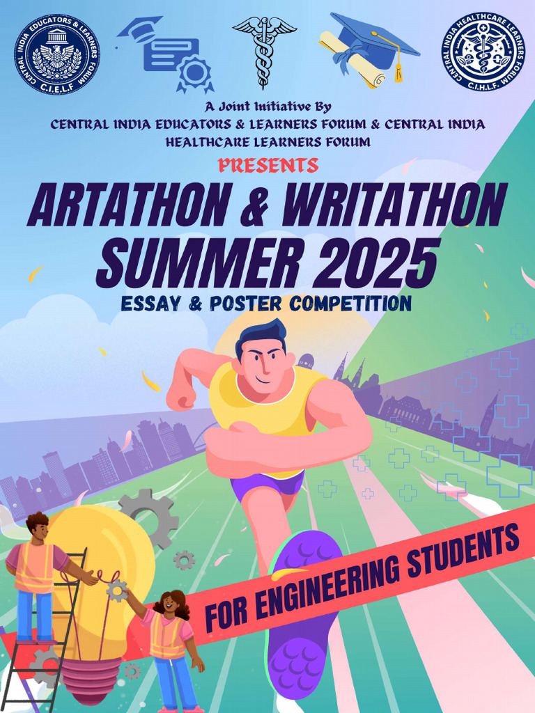 WRITATHON & ARTATHON SUMMER 2025 Flyer - Engineering Institutions ...