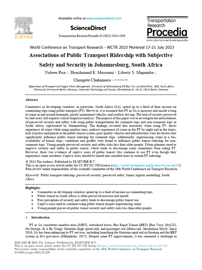 Associations-of-Public-Transport-Ridership-with-Subject_2025_Transportation- | PDF | Public ...