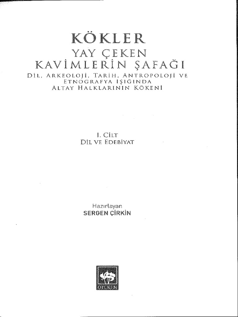 Ural Altay Dil Ailesi Ve Altay Dil Ailes | PDF