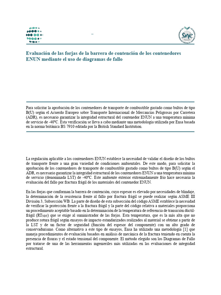 ExtArticulo SNE | PDF | Fractura | Transporte