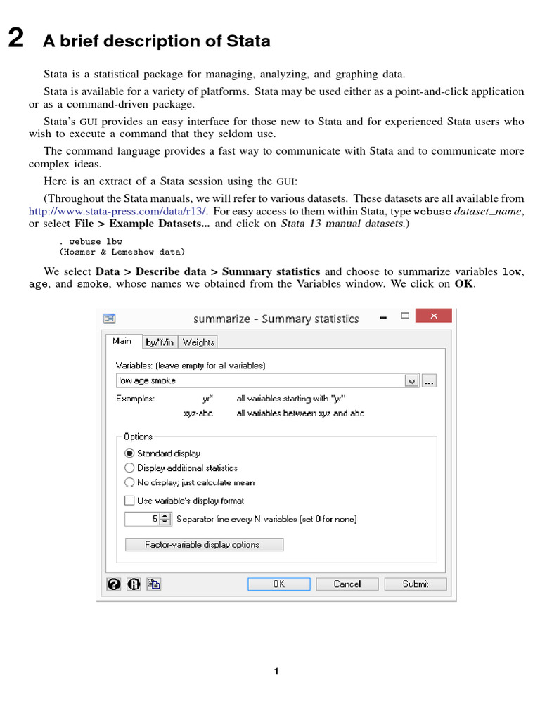 u2 | PDF | Computing | Statistics