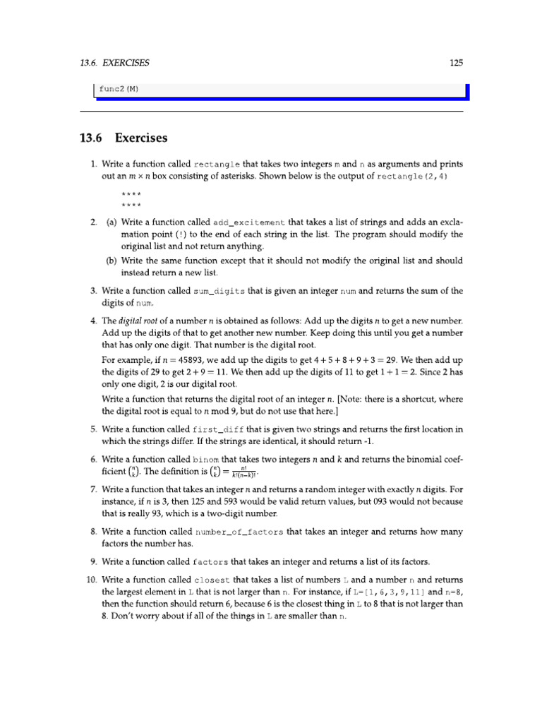 Functions Test | PDF