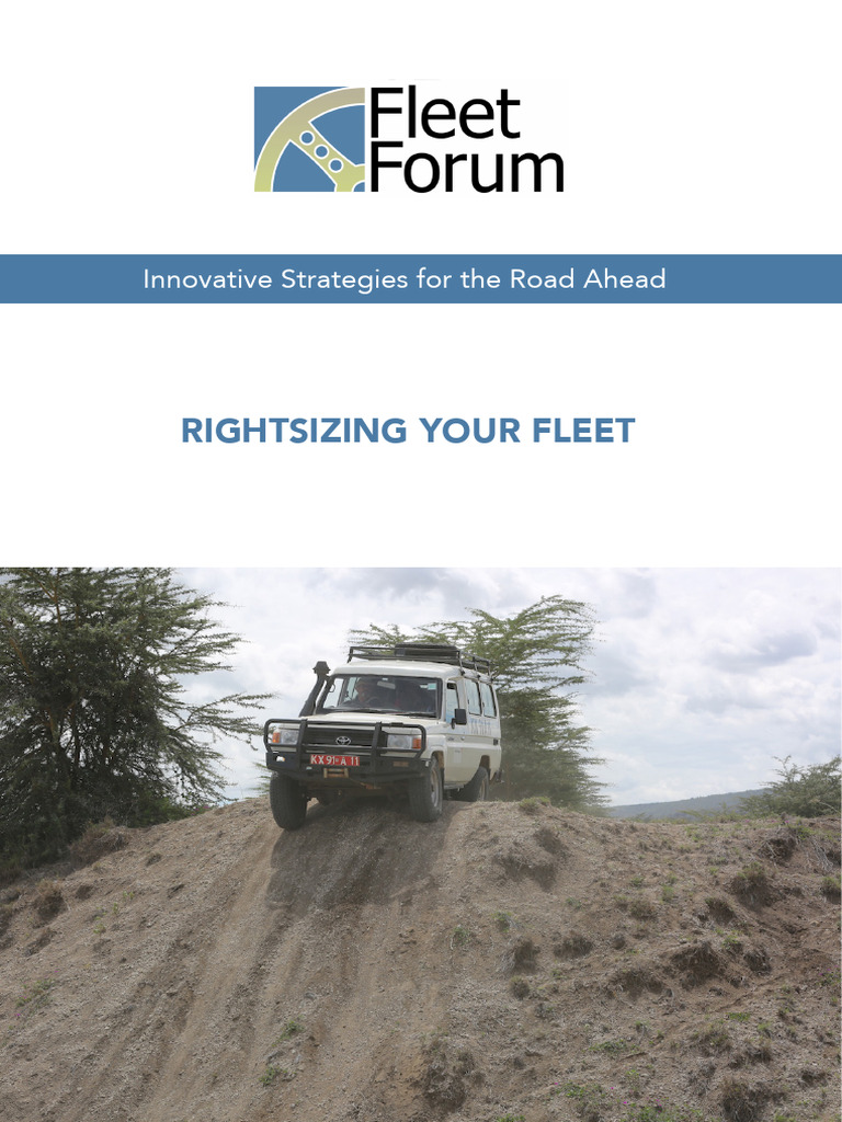 Rightsizing your Fleet | PDF | Spreadsheet | Transport