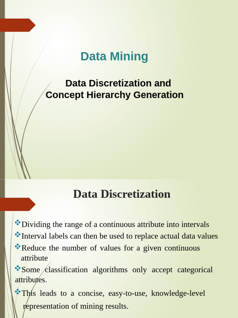 Data Discretization Techniques | PDF | Cluster Analysis | Database Schema