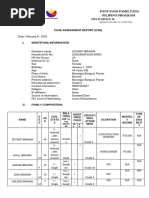 DSWD Faced Form | PDF
