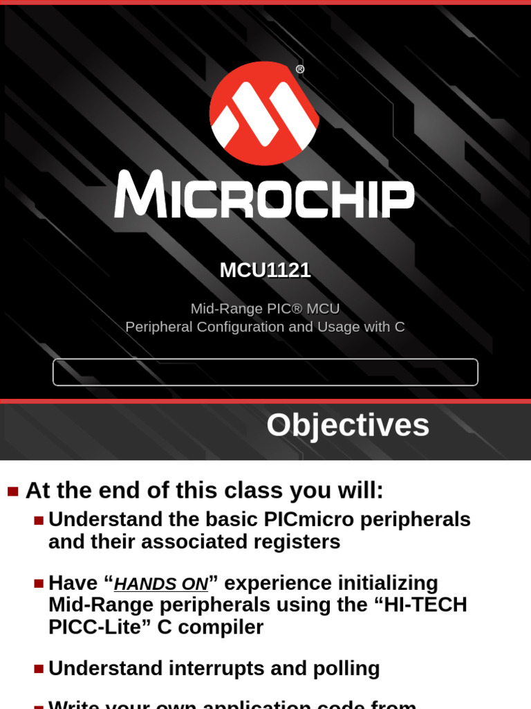 MCU1121 (Perifericos PIC16 Con HITECH) | PDF | Computer Engineering ...