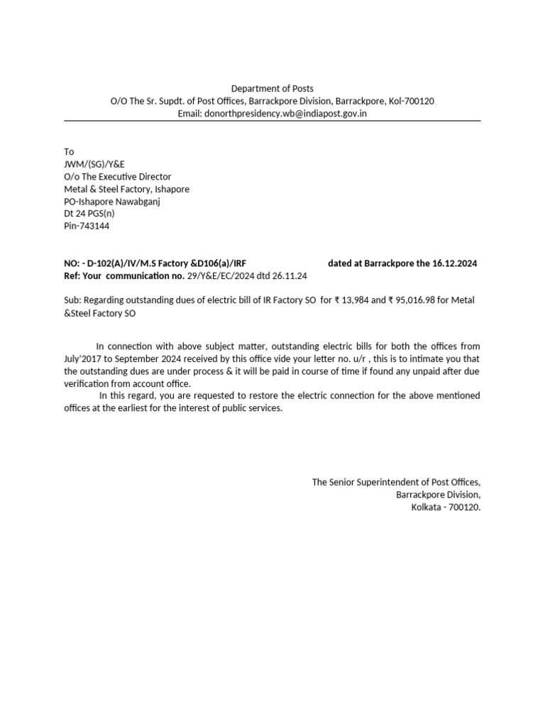 Electric Bill | PDF