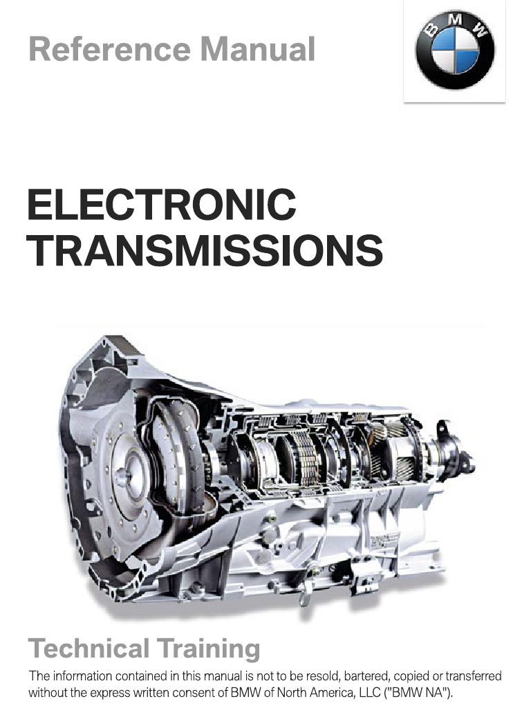 BMW Automatic Transmission Overview | PDF | Automatic Transmission ...