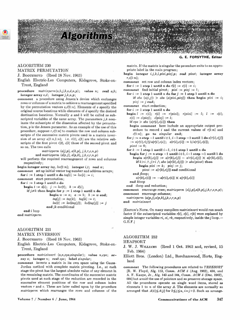 Heapsort William Algorithm | PDF | Applied Mathematics | Theoretical Computer Science