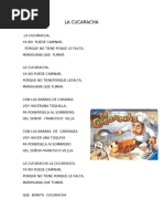 Letra de La Cucaracha - Buscar Con Google | PDF