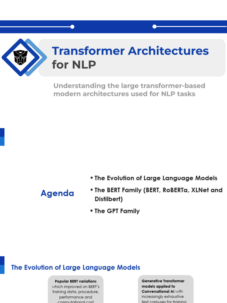 Transformer Architectures: For NLP | PDF | Artificial Intelligence | Intelligence (AI) & Semantics