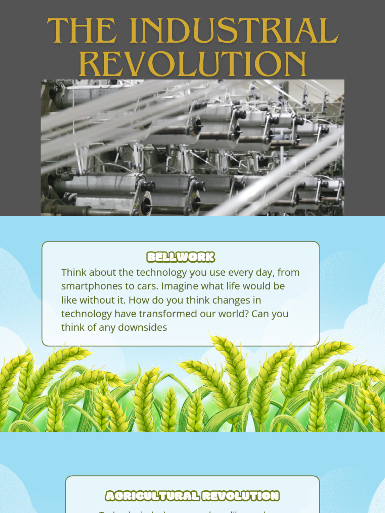 The Industrial REvolution | PDF | Industrial Revolution | Socialism