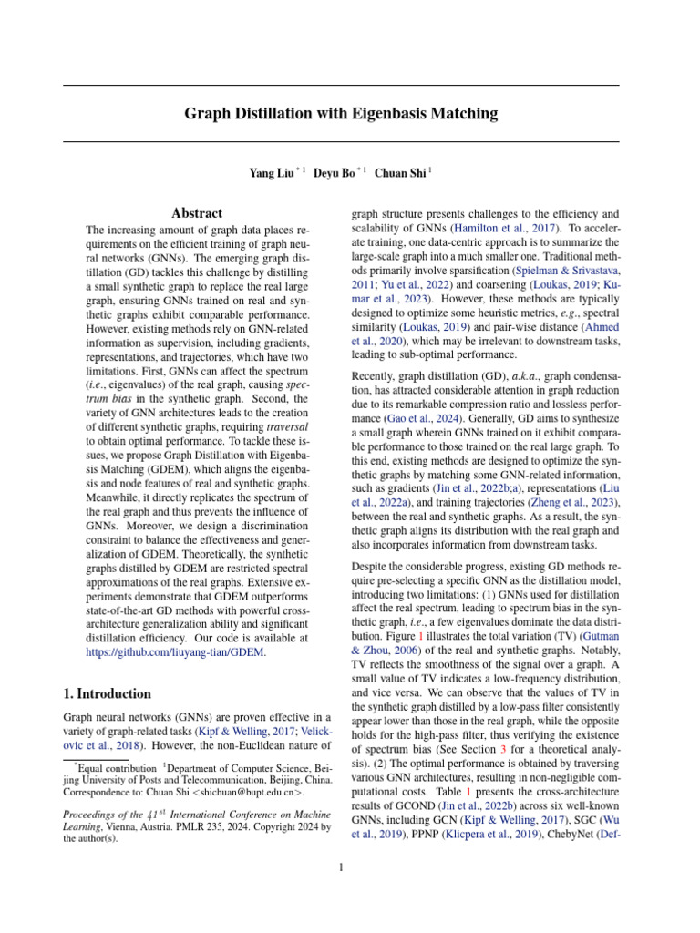 9721 Graph Distillation With E | PDF | Eigenvalues And Eigenvectors ...