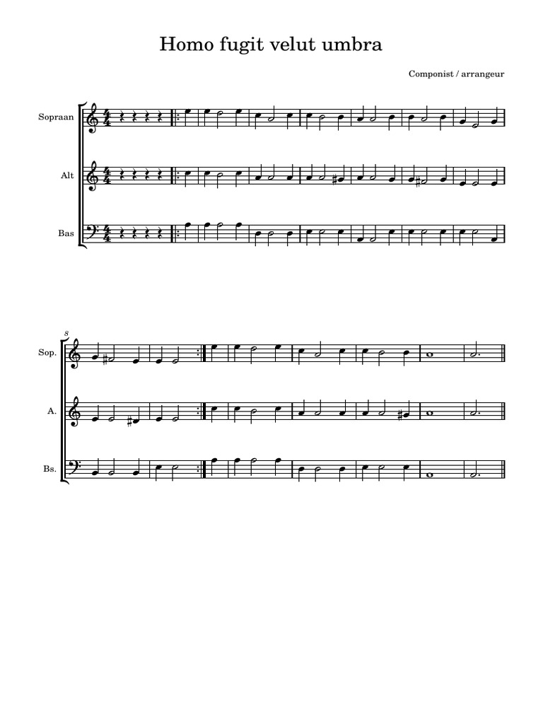 Homo Fugit Velut Umbra | PDF