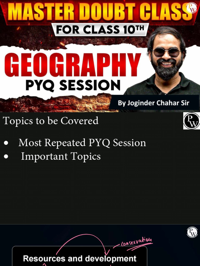 Full Geography Most Repeated PYQ Session Class Notes WARRIOR SERIES | PDF