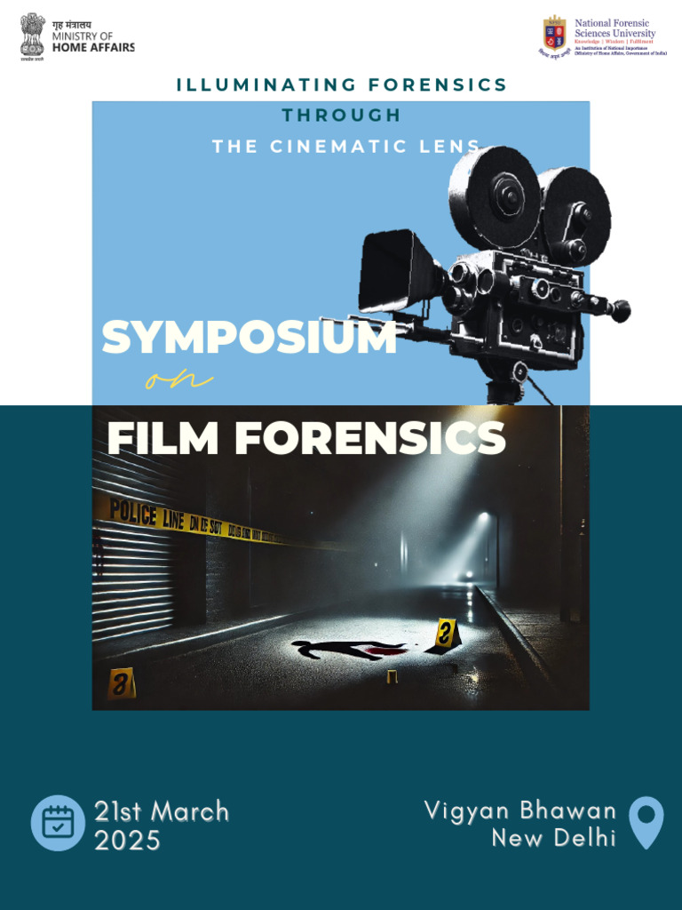 Symposium on Film Forensics Brochure - 21st March 2025 | PDF | Forensic ...