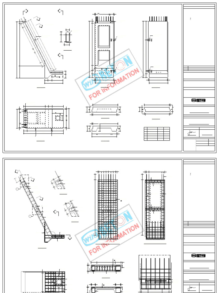 Reinforced Concrete L-Gutter Design | PDF | Building Technology | Civil ...