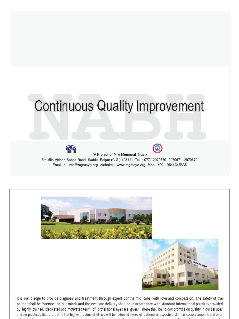 NABH Hand Book 2023 | PDF | Patient | Medicine