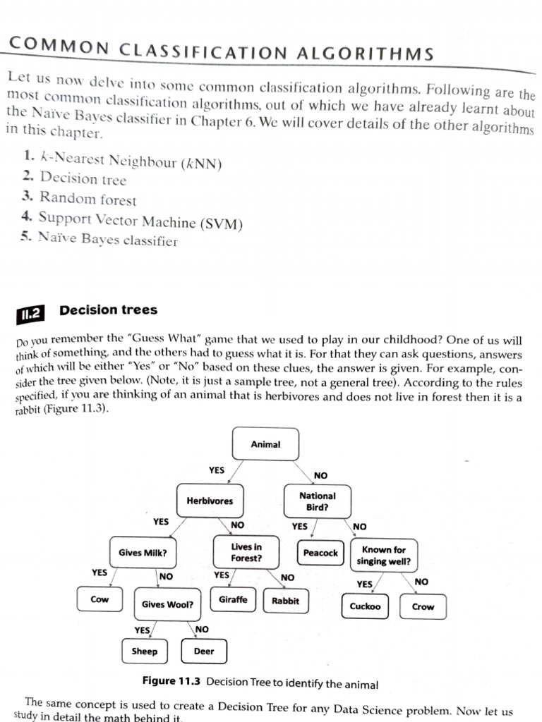 Overview of Common Classification Algorithms | PDF | Outlier | Chi ...
