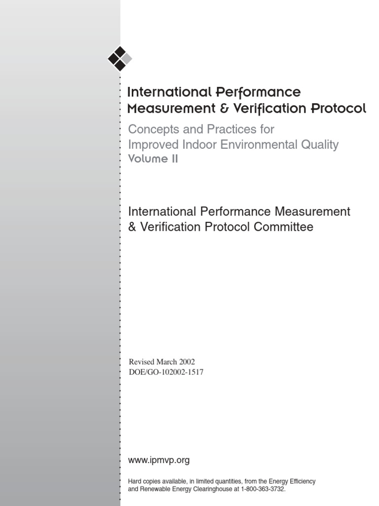 Ipmvp 2002 Ii | PDF | Environmental Issues | Environment