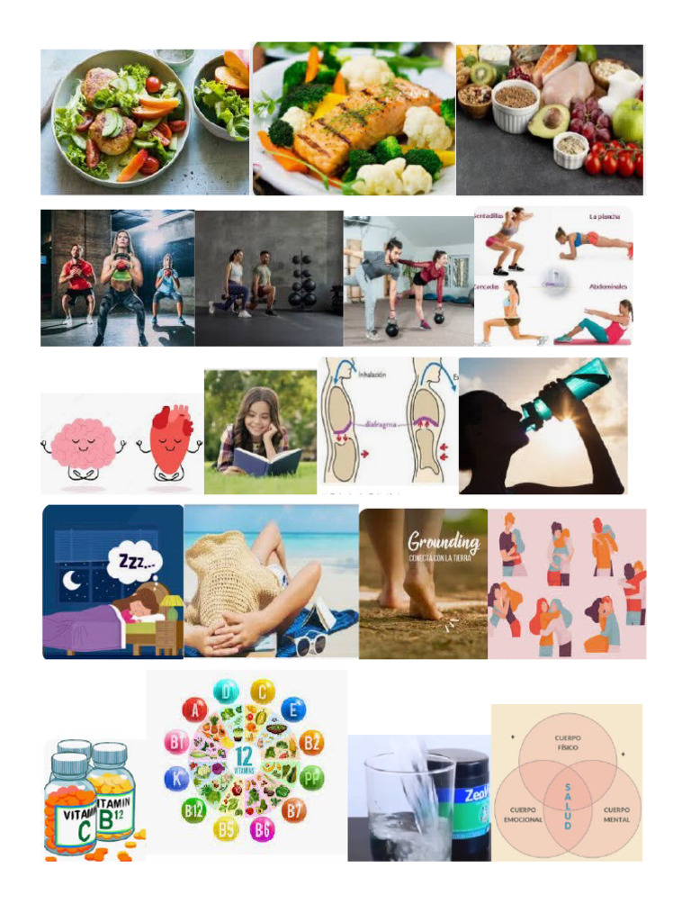 Salud para Vision Board | PDF