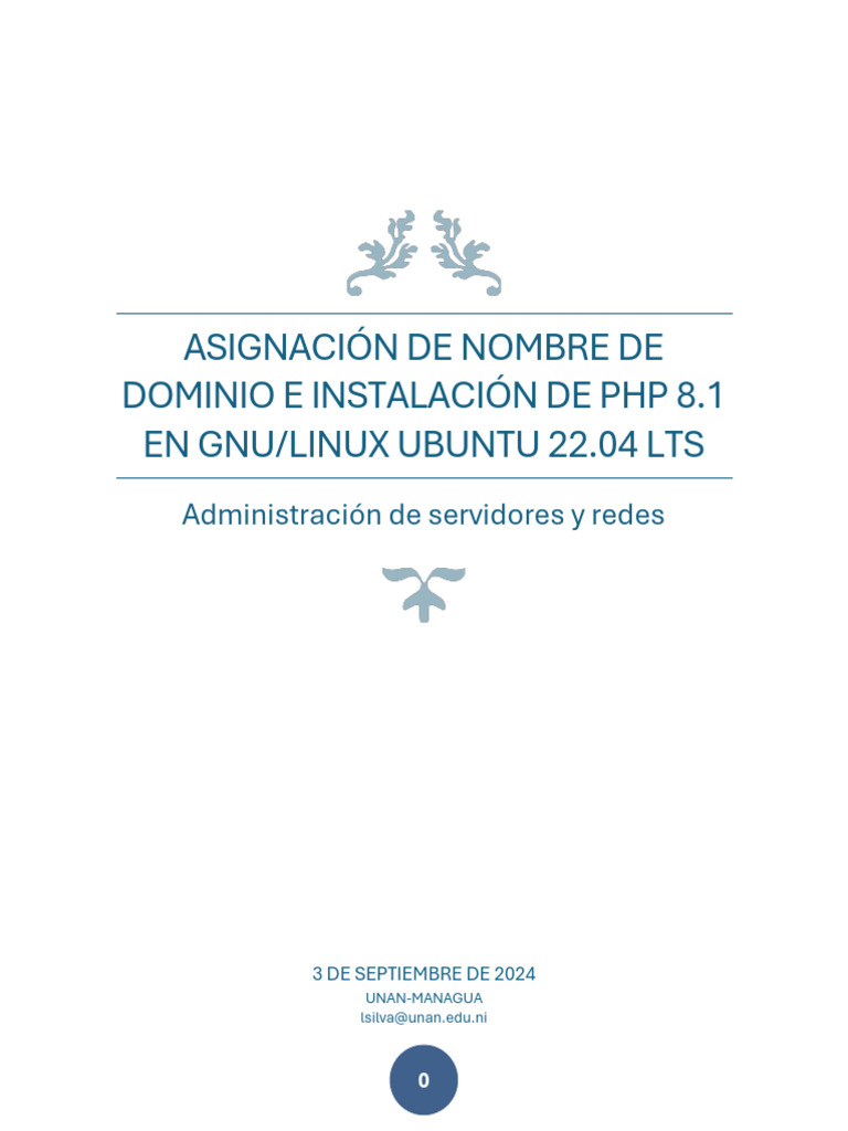 Instalación PHP - DNS - Azure | PDF | Php | Servidor web