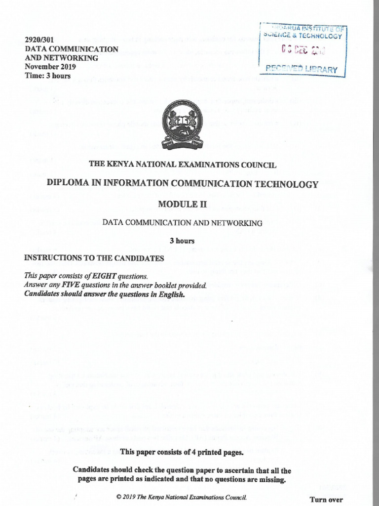 2920 Dcom Nov 2019 | PDF