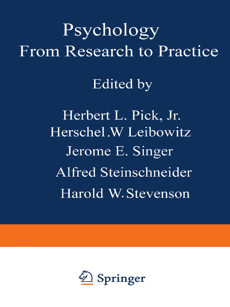 Psychology From Research To Practice | PDF | Infants | Breastfeeding