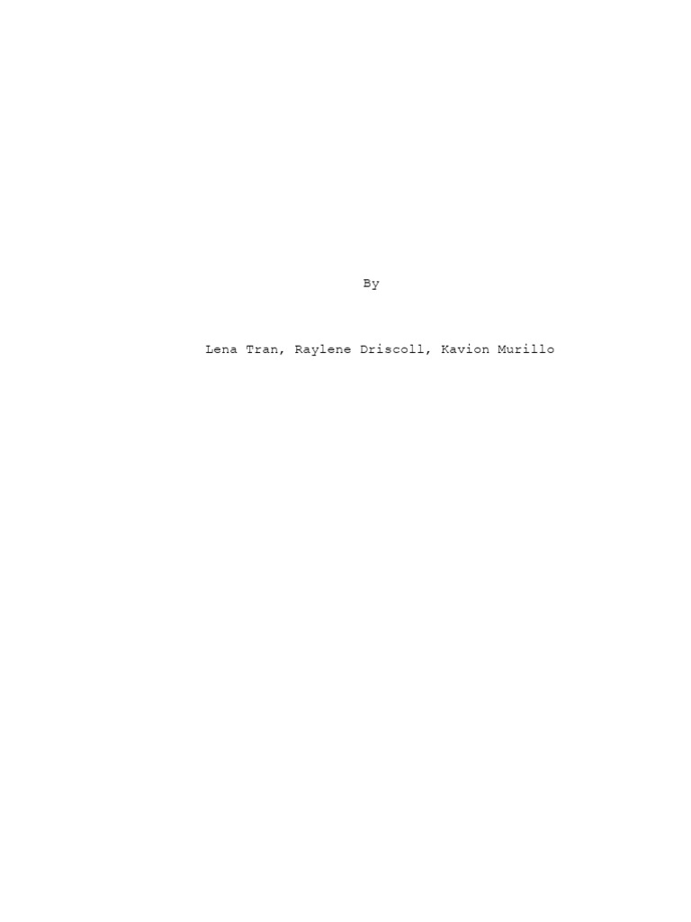Satire Copy of Script Template | PDF