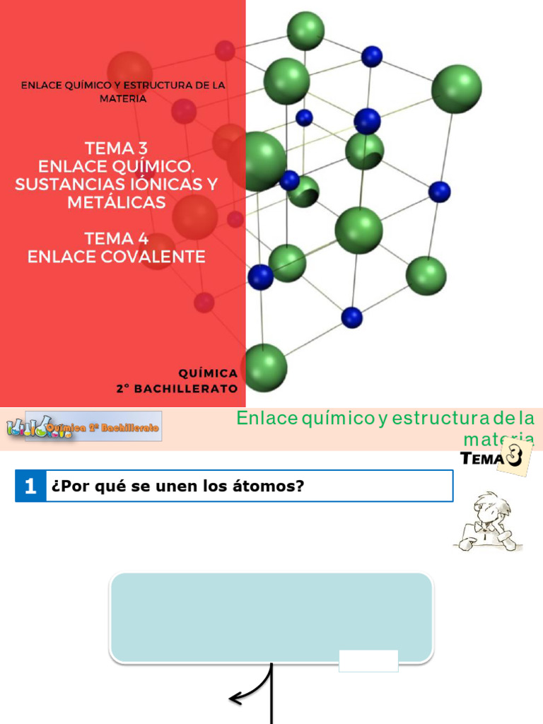 Tema 3-4 Enlace quimico | PDF | Enlace químico | Polaridad química