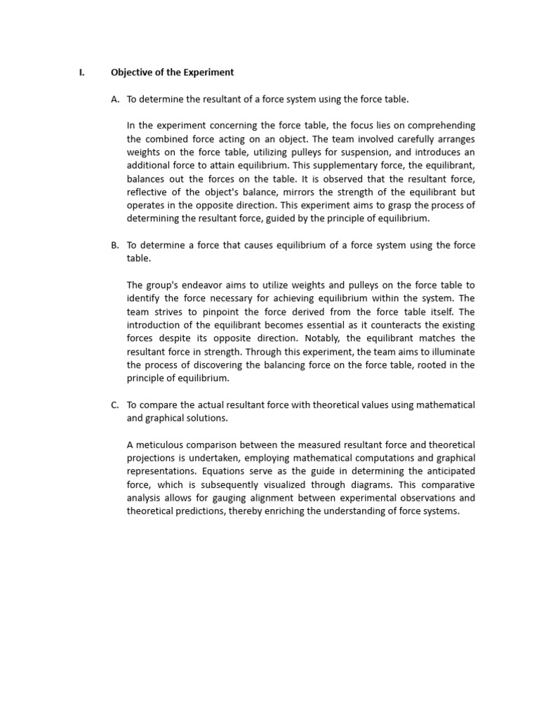 Resultant Force Analysis in Equilibrium | PDF | Force | Euclidean Vector