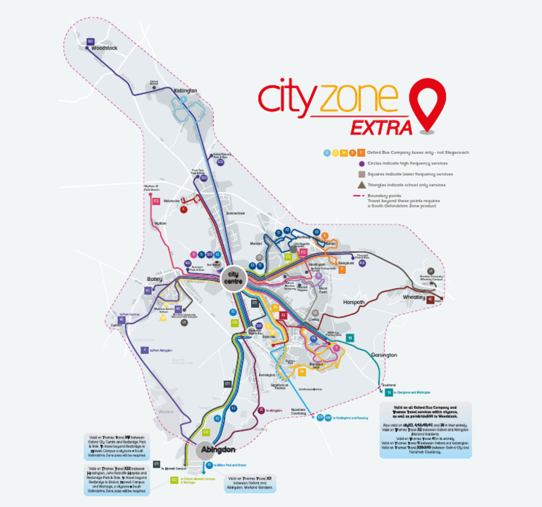 Cityzone EXTRA Zone-Map-21stNovember2021 0 | PDF | Transport